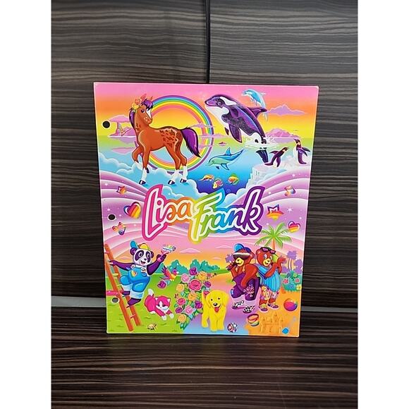 Lisa Frank | Office | Vintage Lisa Frank 2 Pocket Folder Fantastic ...